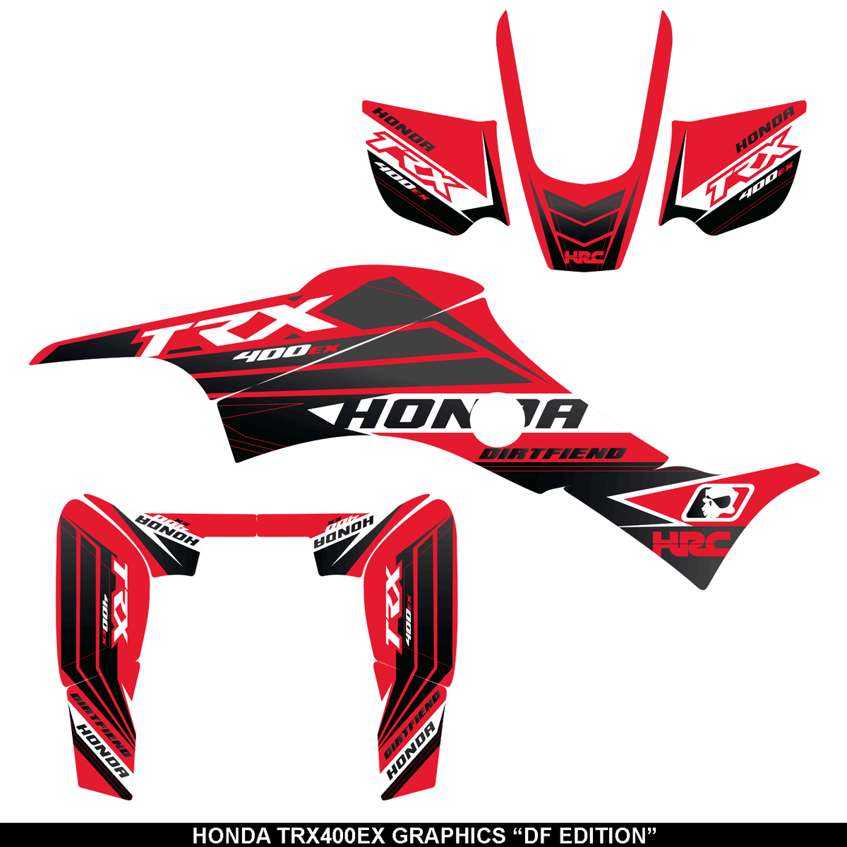 TRX400EX GRAPHICS "DF Edition" – DIRTFIEND RACING