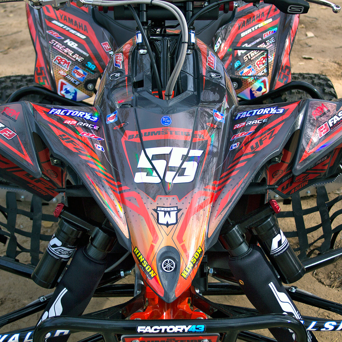 YFZ450R GRAPHICS "PROGRAM EDITION" – DIRTFIEND RACING
