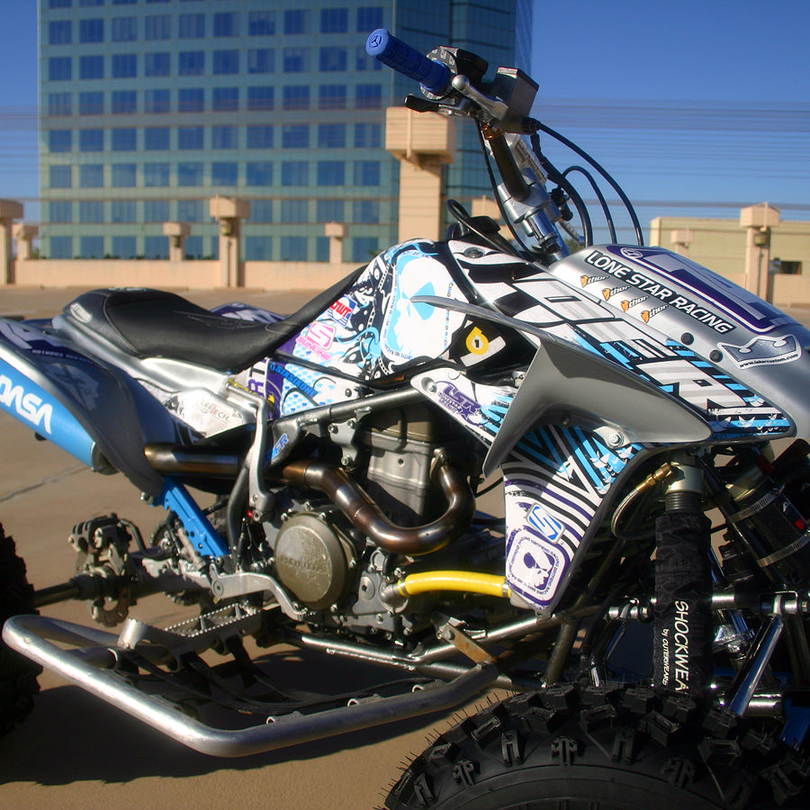 TRX450R GRAPHICS "INVASION" – DIRTFIEND RACING